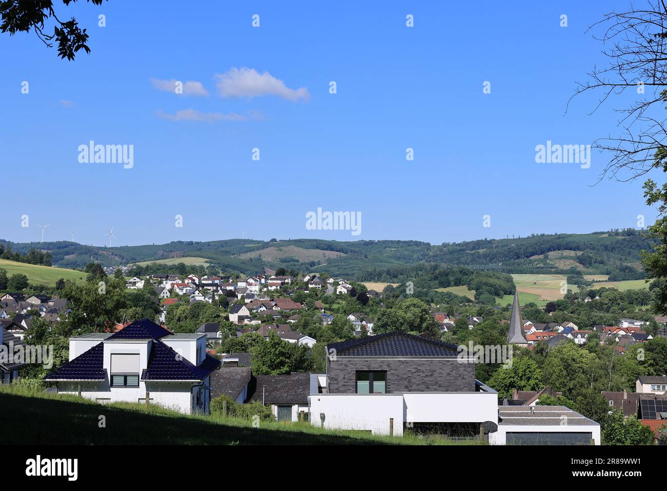 Impressionen aus der Stadt Balve im Sauerland Stock Photo - Alamy