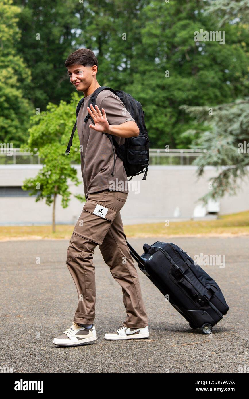 Elisa De Almeida of France during the gathering of the french women's ...