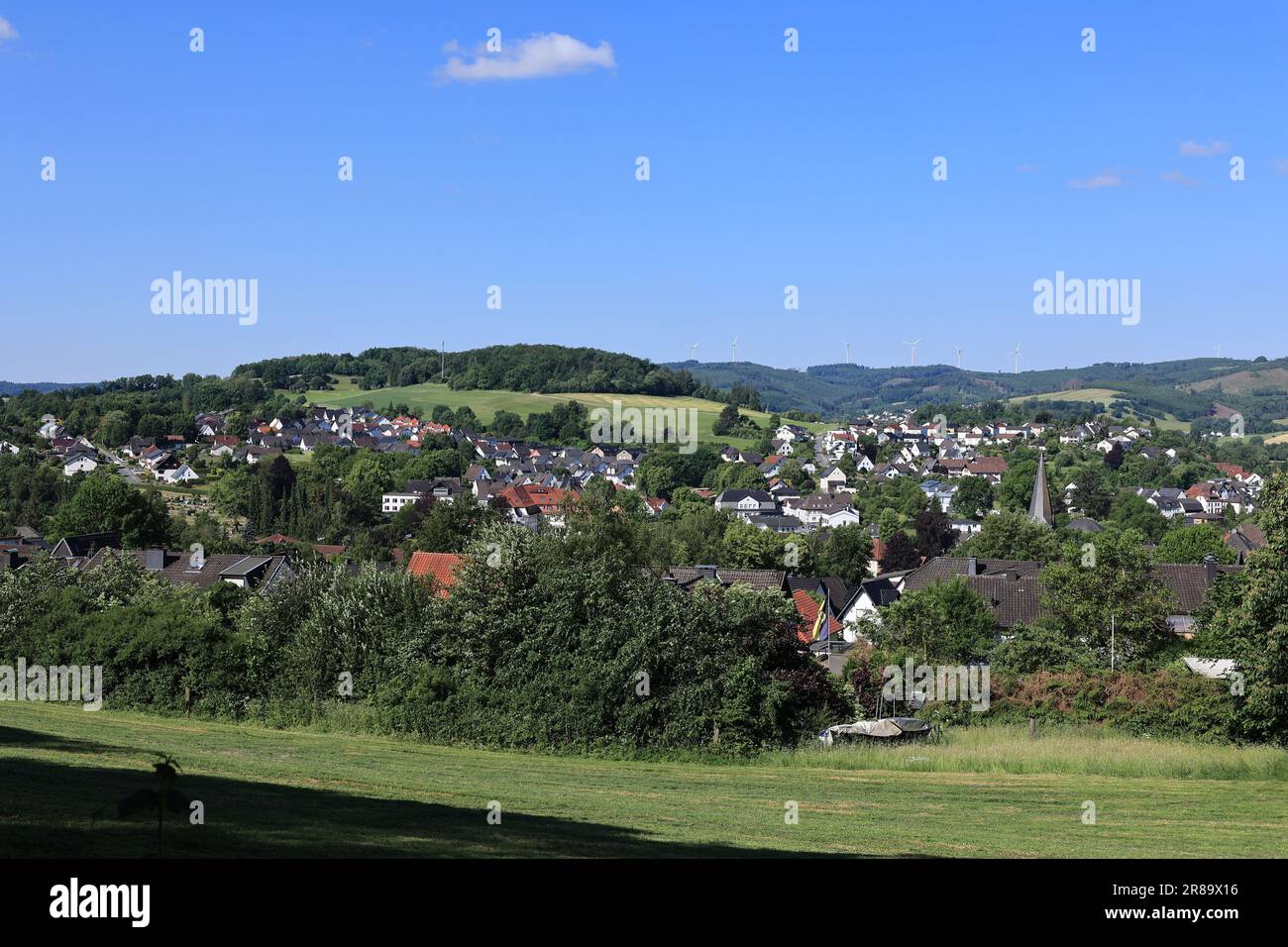 Impressionen aus der Stadt Balve im Sauerland Stock Photo - Alamy
