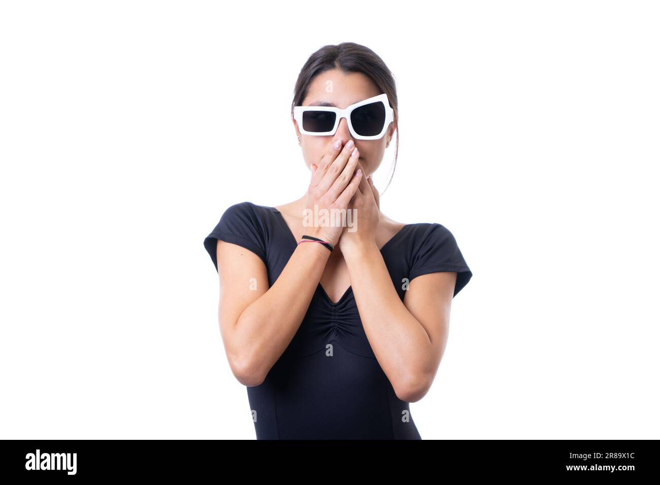 Brunette copyspace hi-res stock photography and images - Alamy