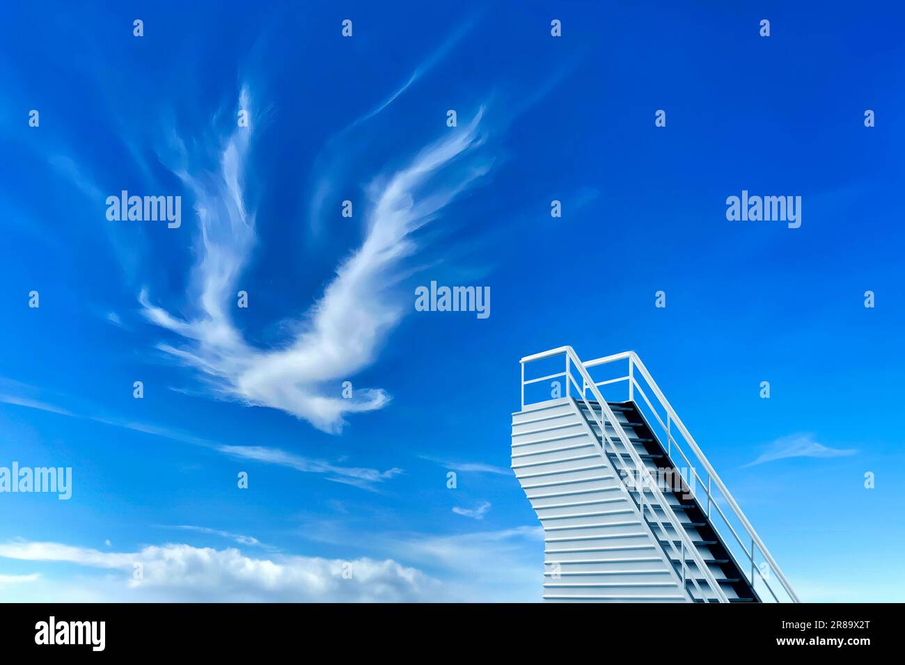 Boarding steps hi-res stock photography and images - Alamy