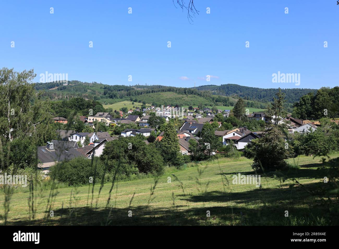 Impressionen aus der Stadt Balve im Sauerland Stock Photo - Alamy