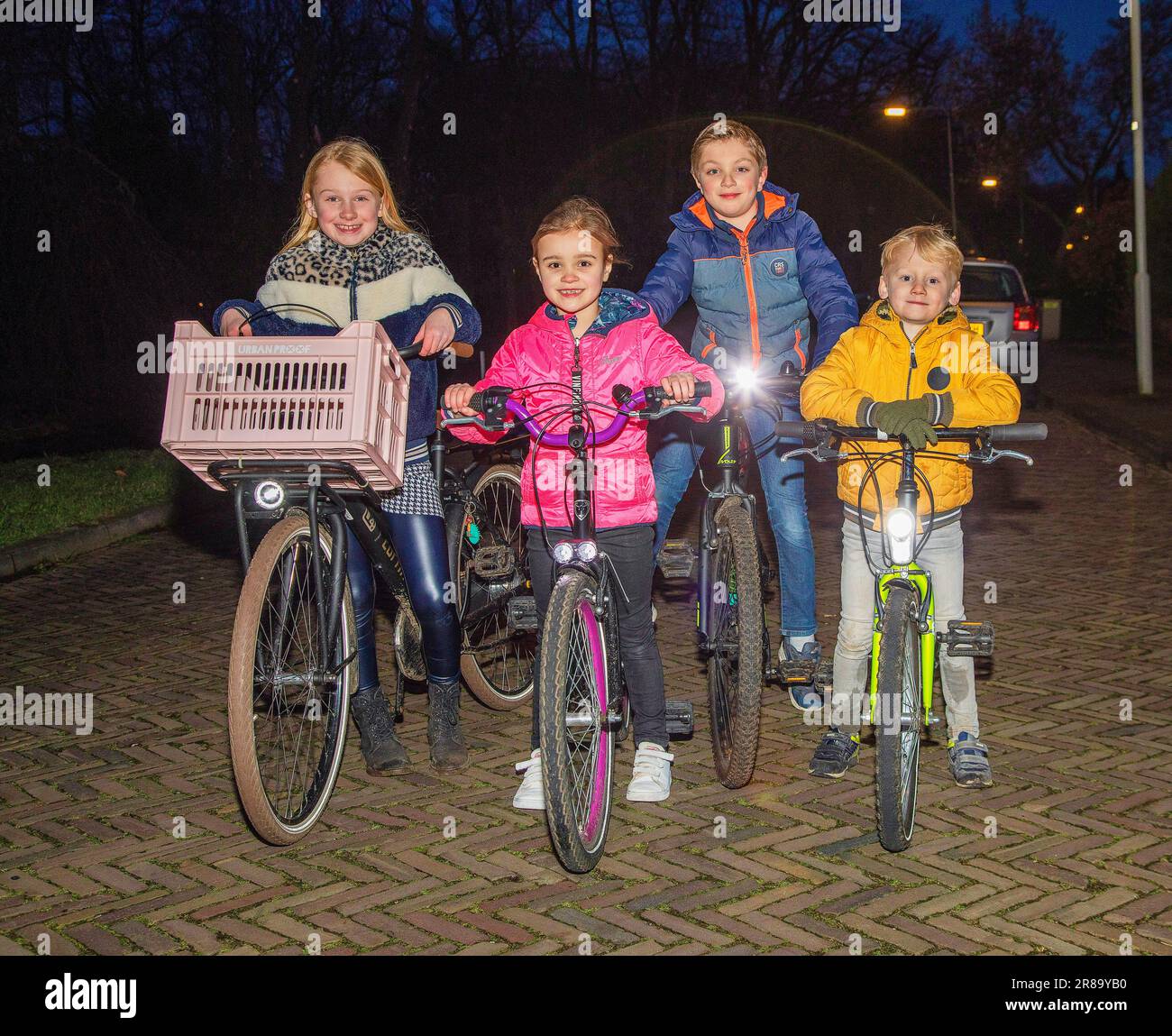 Cycling netherlands children hi-res stock photography and images - Alamy