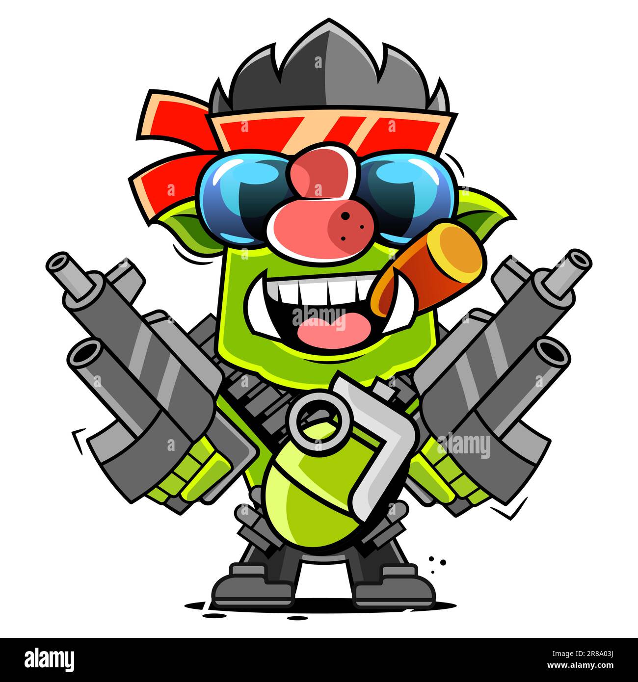 Fantasy cartoon character illustration. Fairytale humans and creatures ...