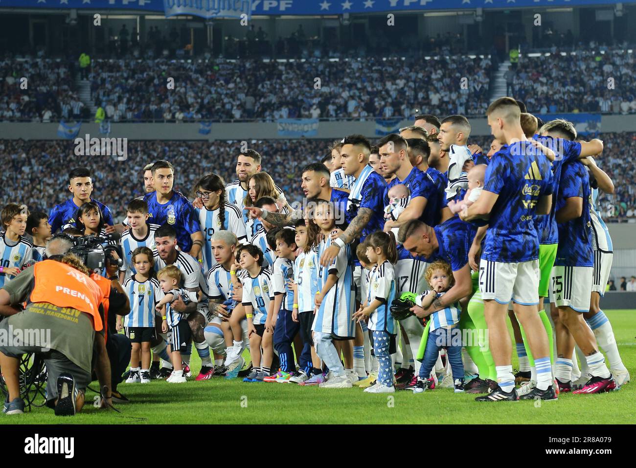 Argentina Soccer Team World Cup Champion Stock Photo - Alamy