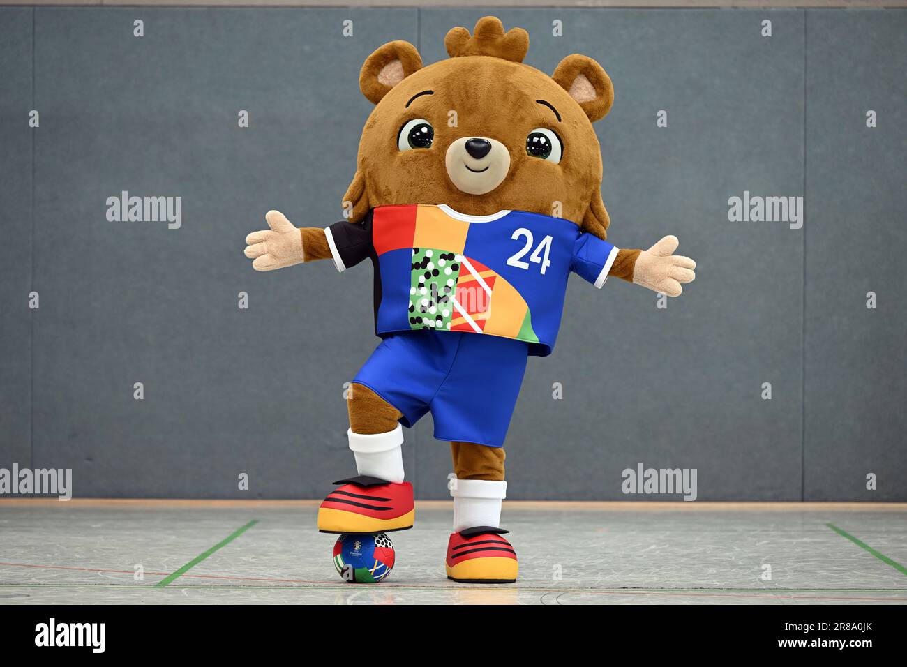 Gelsenkirchen, Germany. 20th June, 2023. Soccer: EM 2024, presentation ...