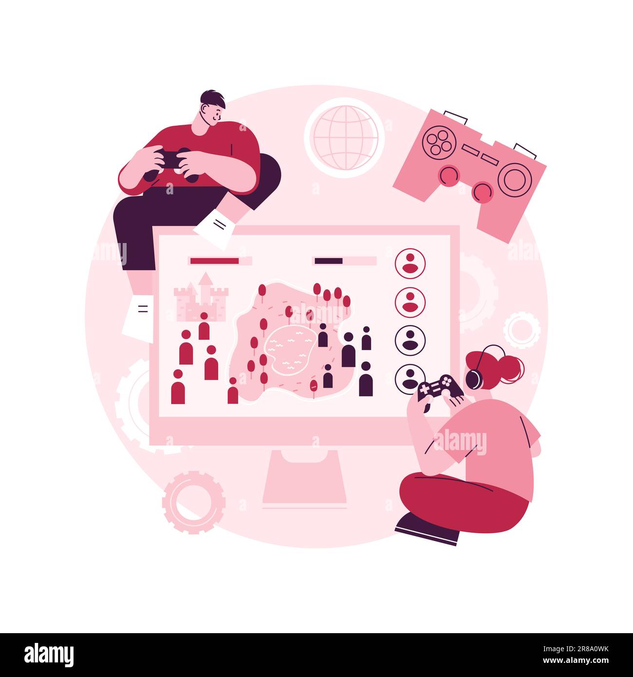 Arena viva Stock Vector Images - Alamy