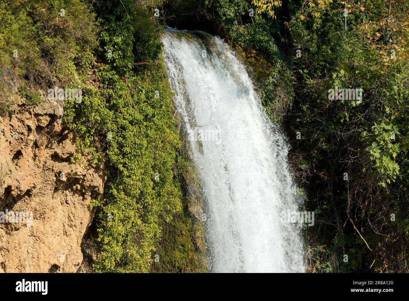 The famous waterfalls in Edessa, Greece Stock Photo - Alamy