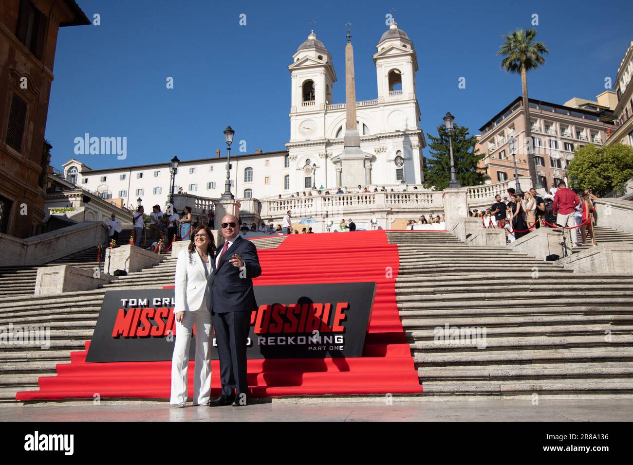 Dana Goldberg and Don Granger, executive producers attend the Red ...