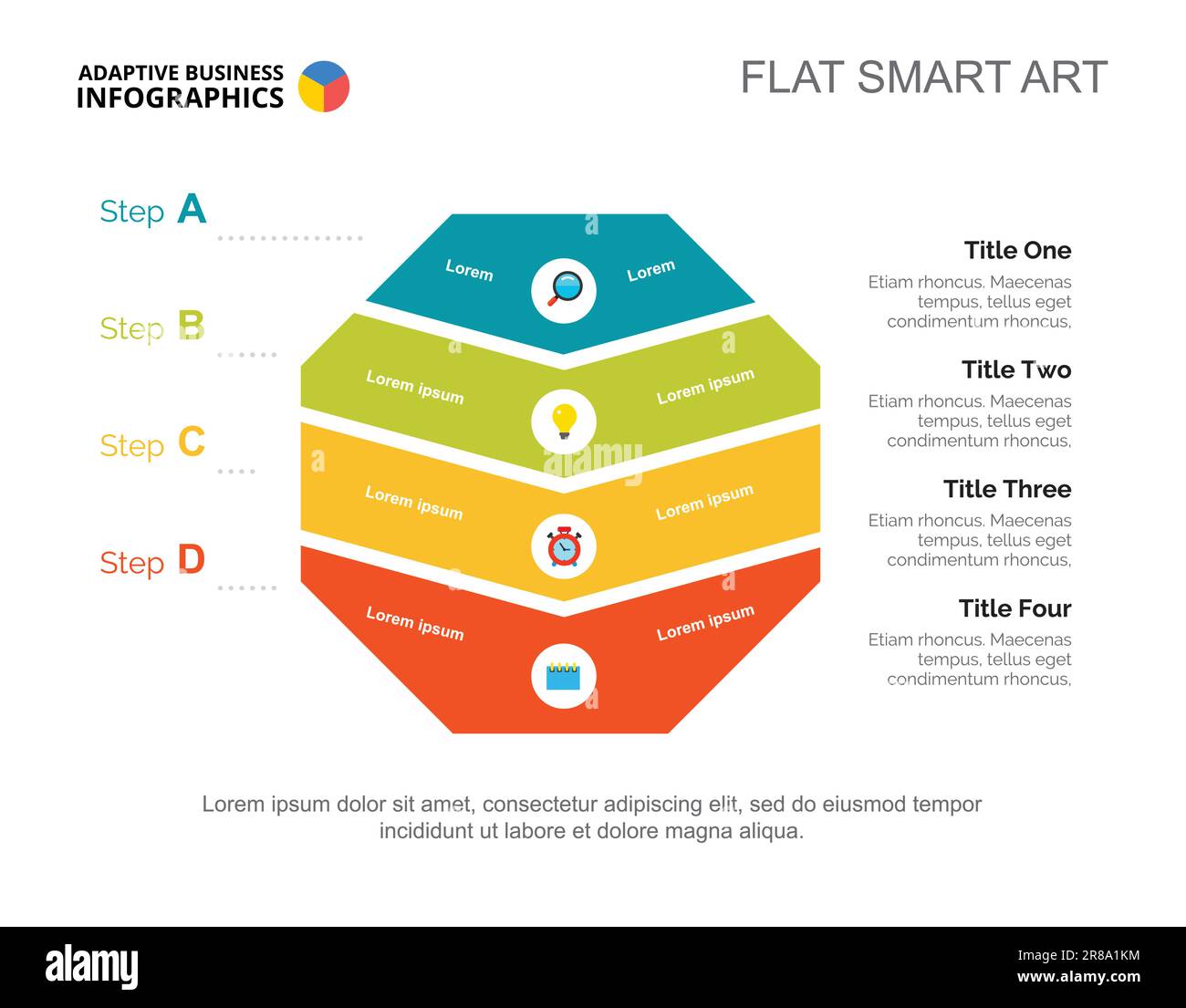 Four steps list process hi-res stock photography and images - Alamy
