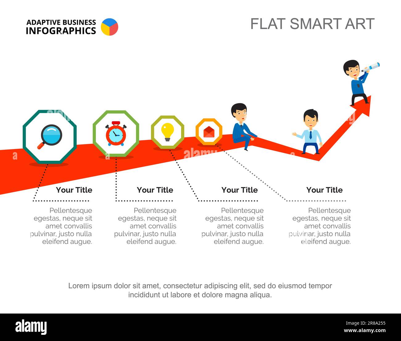 Development Concept Slide Template Stock Vector Image & Art - Alamy