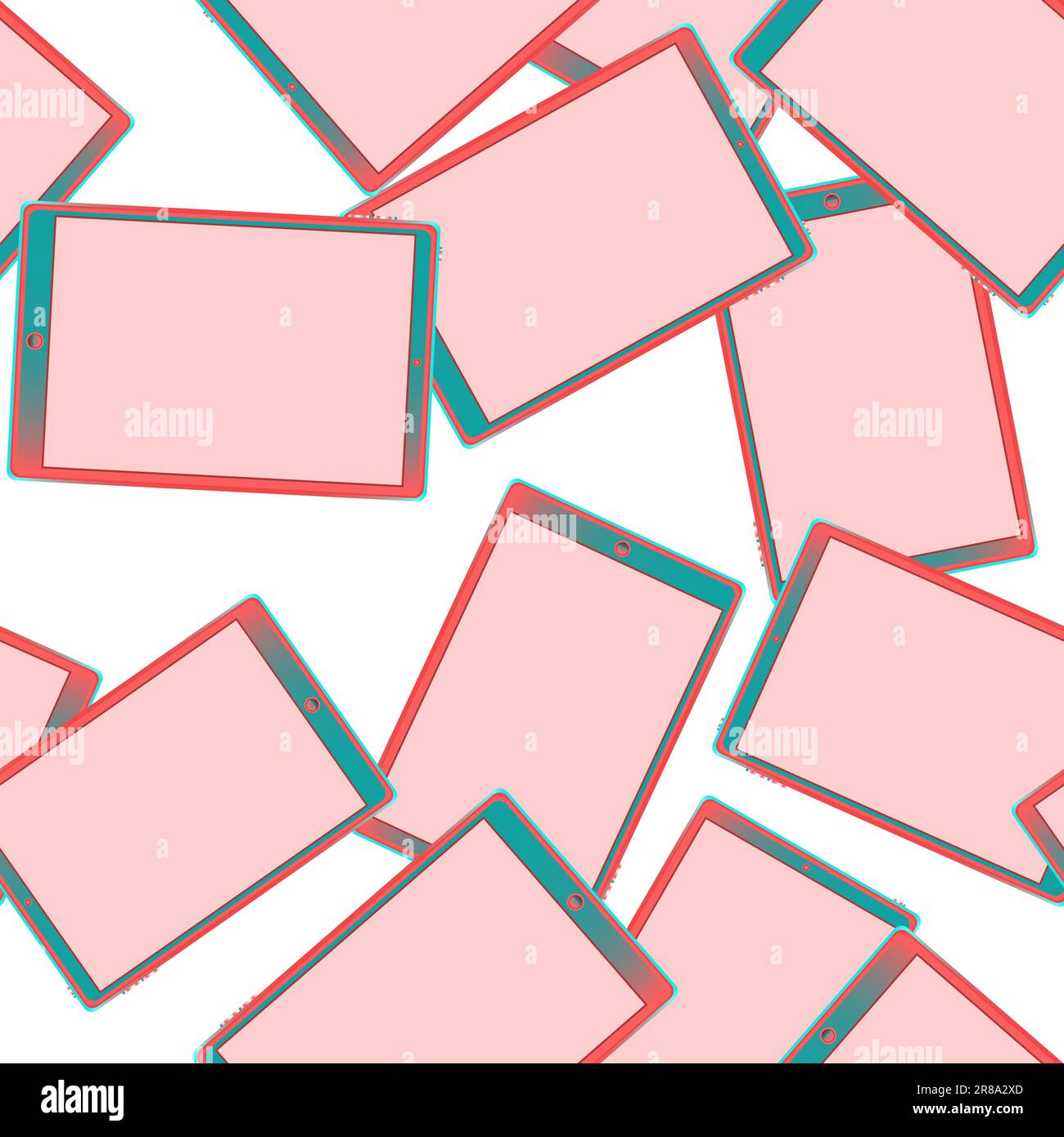 Texture, seamless pattern of smart modern smart touchscreen tablet ...