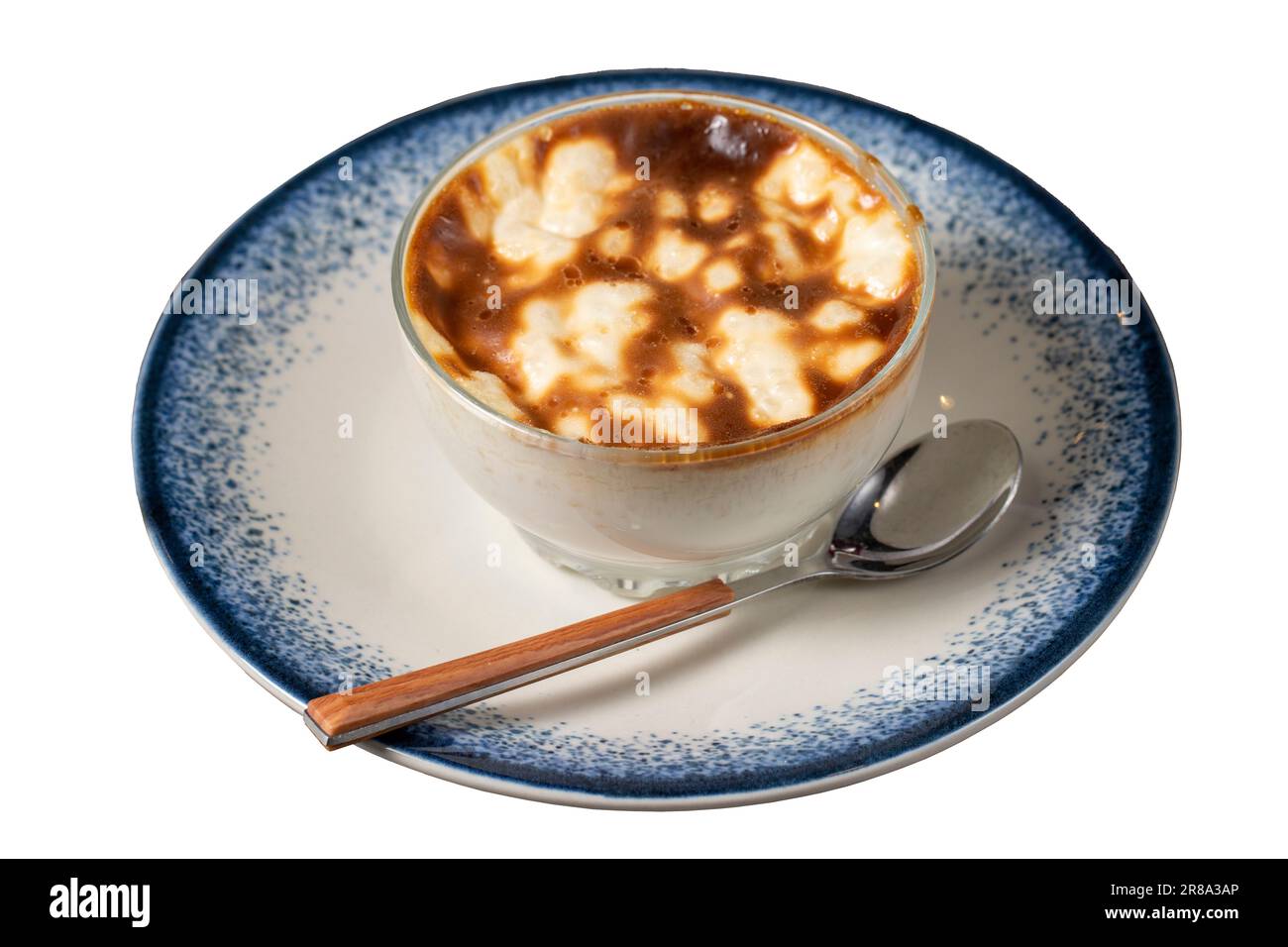 Rice pudding. Traditional Turkish cuisine desserts. Rice pudding ...
