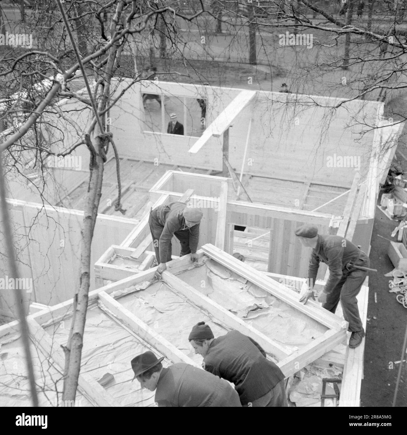 Actual 10- 1946: The finished houses that we will live in. Actual 10 ...