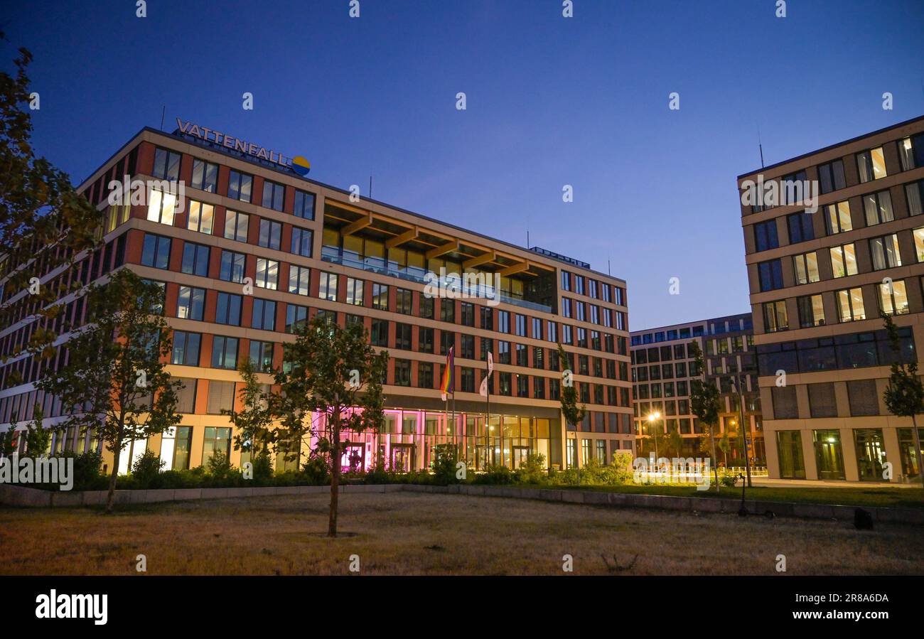 Vattenfall Deutschland-Zentrale, Hildegard-Knef-Platz, Schöneberg ...