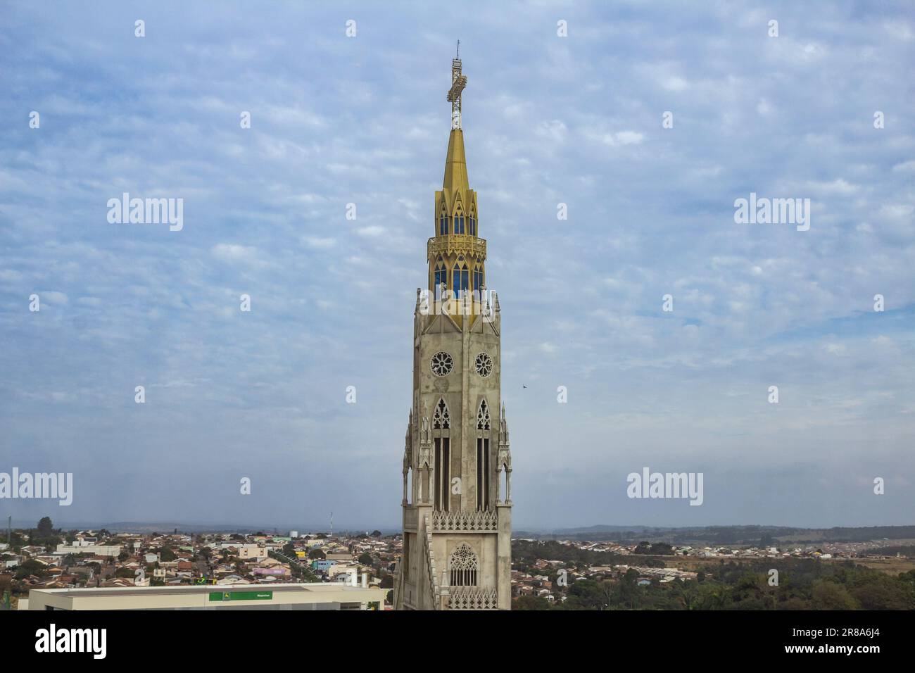 Catalao, Goias, Brazil – June 15, 2023: Panoramic view of the city of ...