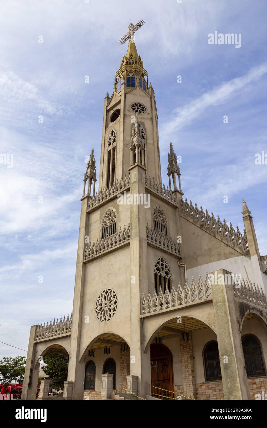 Catalao, Goias, Brazil – June 15, 2023: Side view of the São Francisco ...