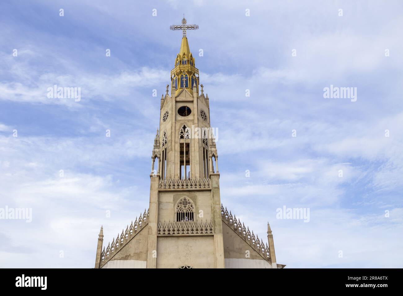 Catalao, Goias, Brazil – June 15, 2023: Detail of the Parish of St ...