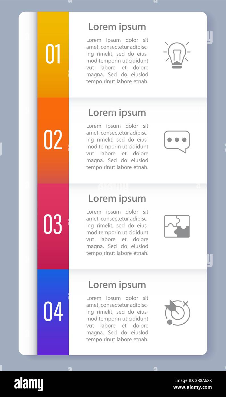 Teamwork in company ways infographic chart design template Stock Vector ...