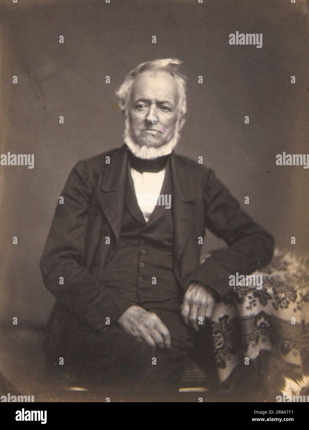 Portrait of a Gentleman with White Hair ca 1857 by Oliver H. Willard ...
