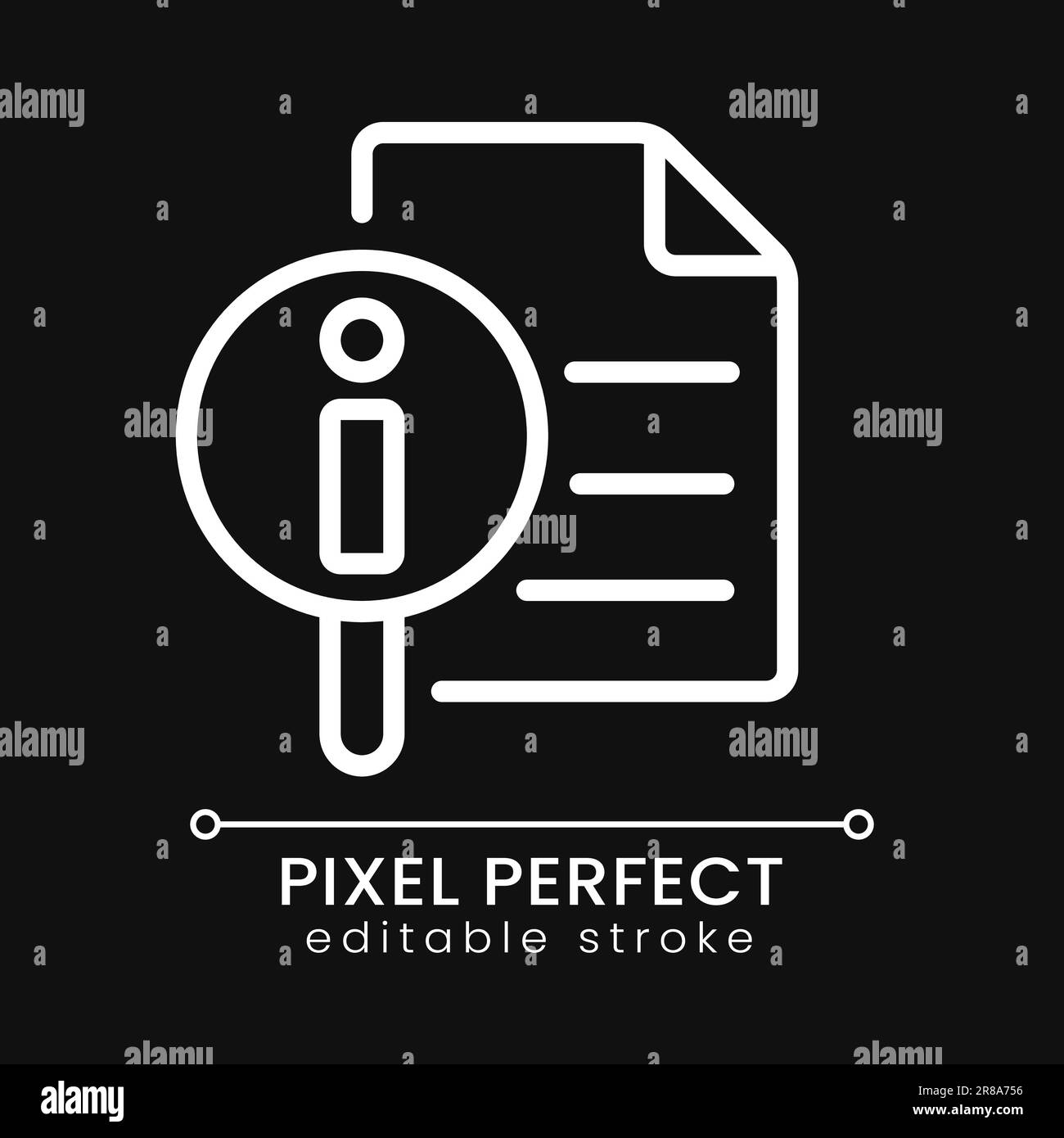 Get more information pixel perfect white linear icon for dark theme ...