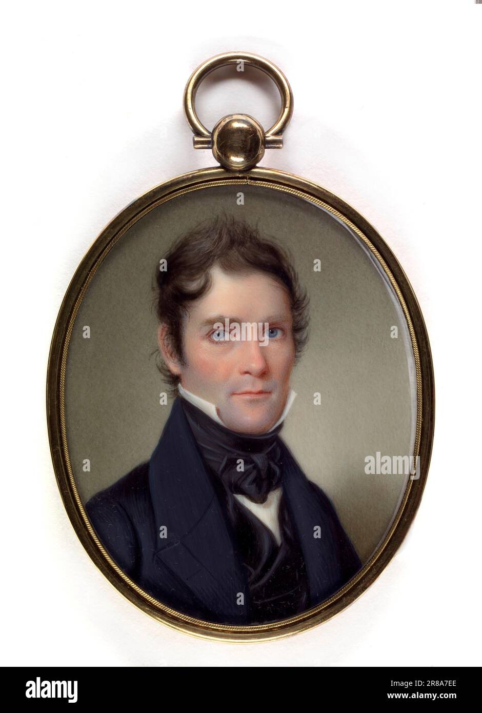 Colonel Elijah Rice 1839 by John Wood Dodge, born New York City 1807 ...