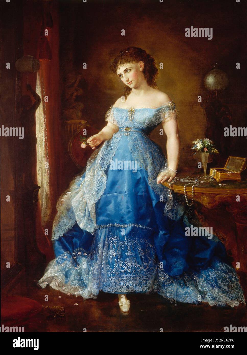 We Both Must Fade (Mrs. Fithian) 1869 by Lilly Martin Spencer, born ...