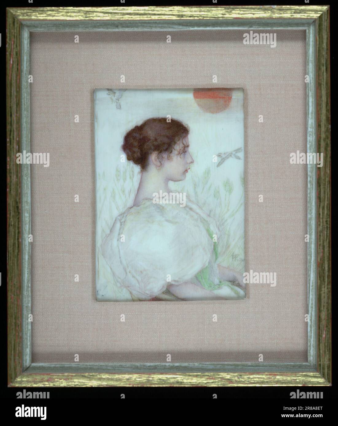 Head of a Young Girl ca. 1900 by Lucia Fairchild Fuller, born Boston ...