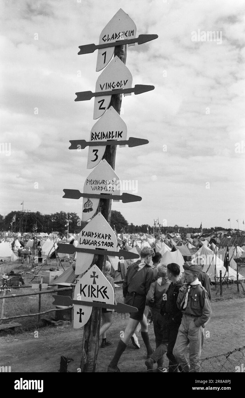 Actual 35-3-1960: 9,000 set up camp Giant camp on historical grounds ...