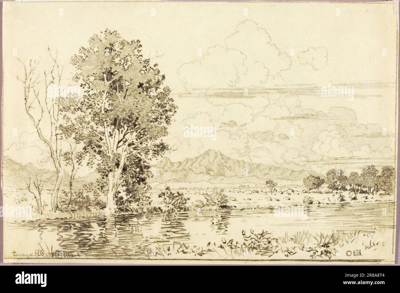 Untitled after 1906 by George Elbert Burr, born Monroe Falls, OH 1859 ...