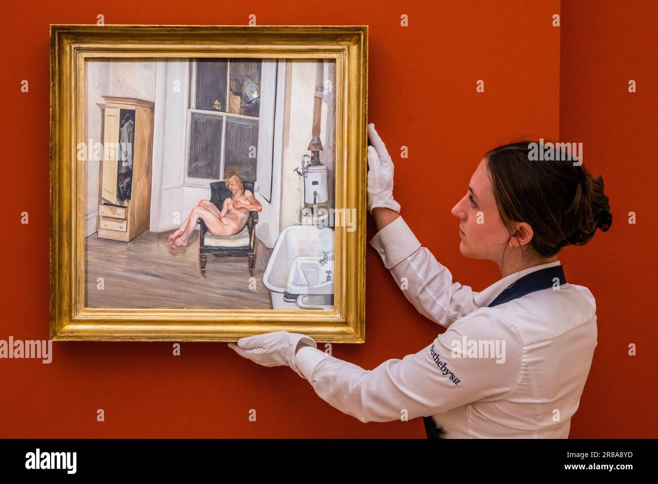 London, UK. 20th June, 2023. Lucian Freud's Night Interior, a portrayal ...