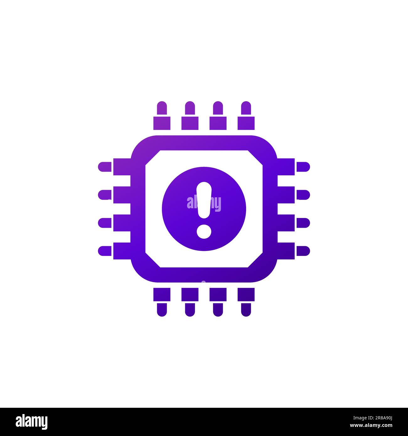 microchip supply shortage icon on white Stock Vector Image & Art - Alamy