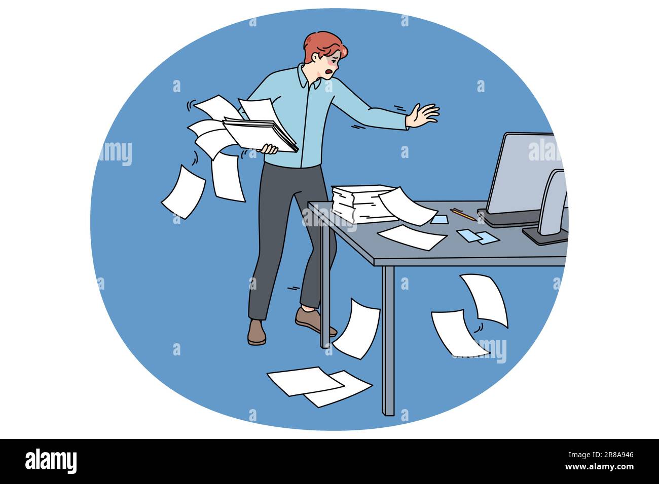 Awkward drawing Stock Vector Images - Alamy