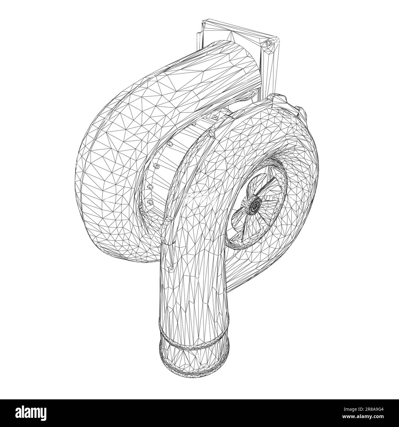Garrett Turbo Drawing