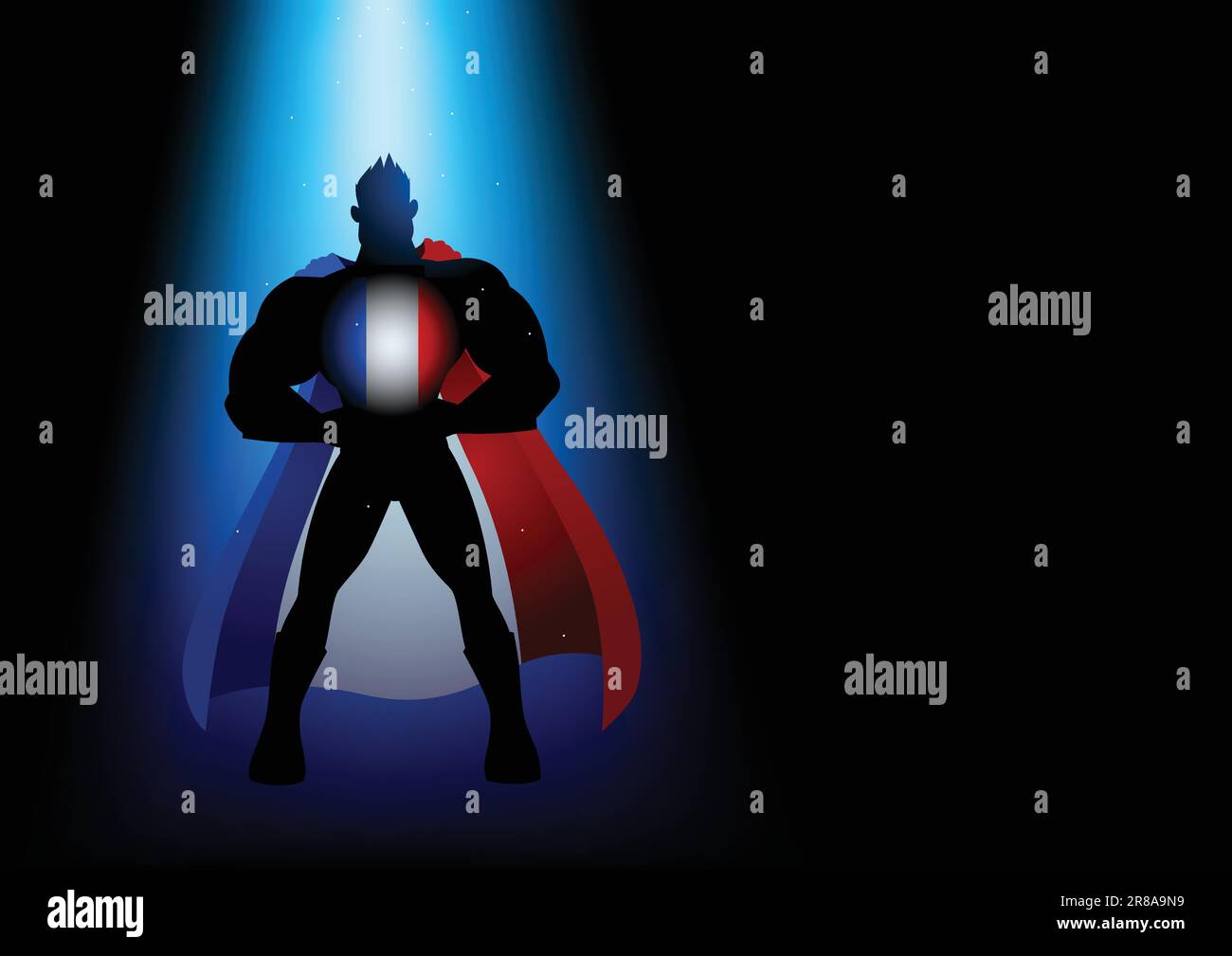 Light blue cloak Stock Vector Images - Alamy