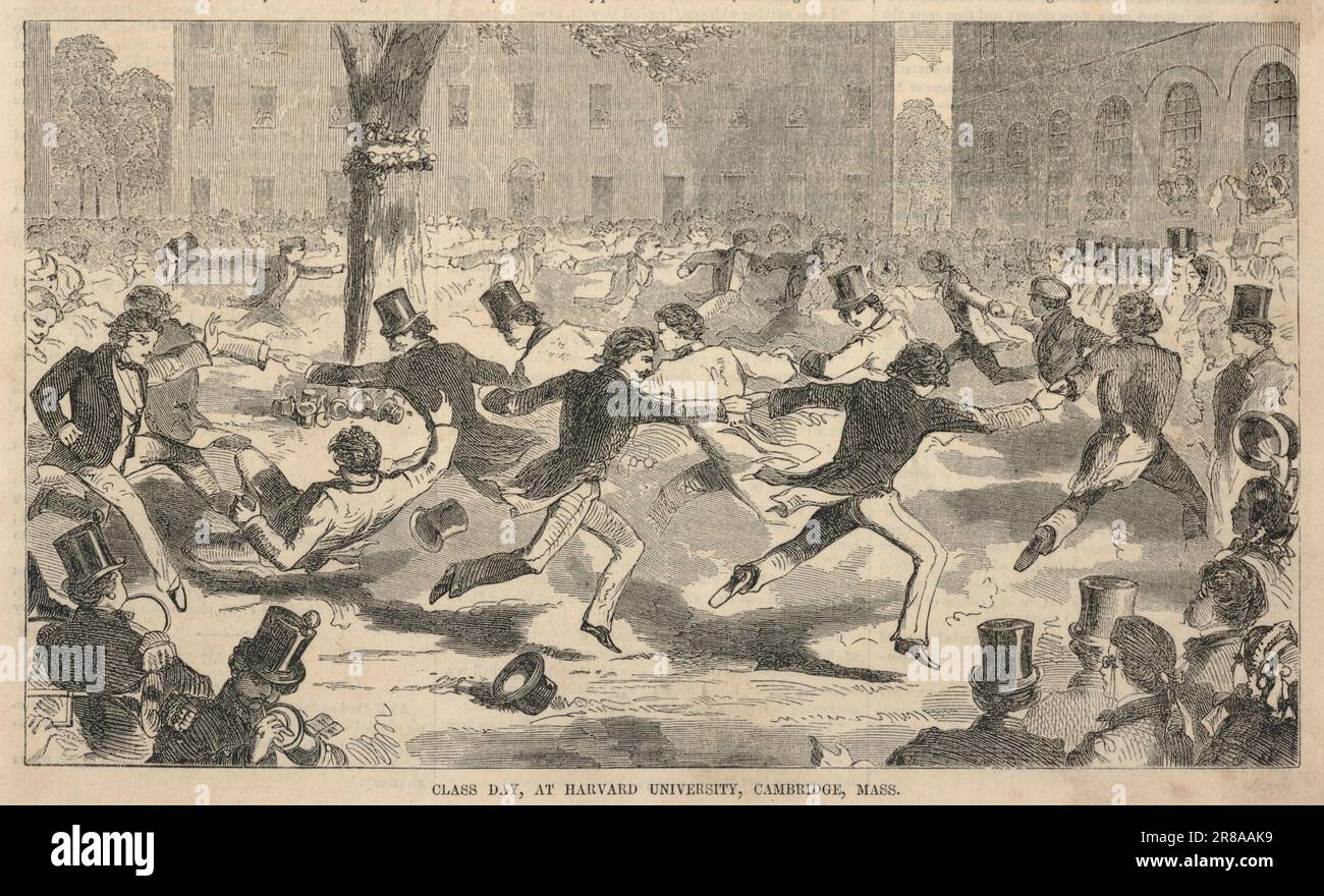 Class Day, at Harvard University, Cambridge, Mass., from Ballou's ...