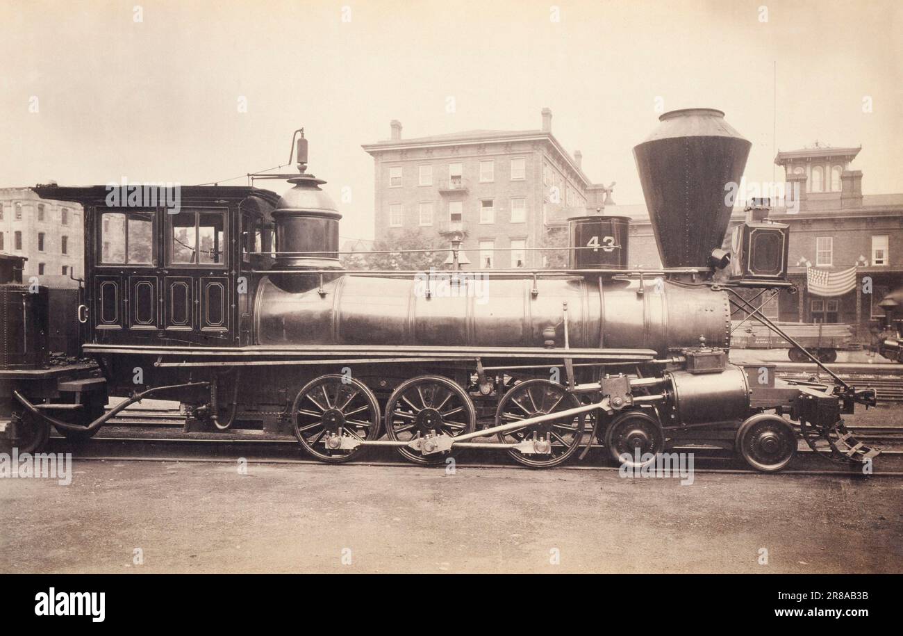 [Pennsylvania Railroad Locomotive at the Altoona Repair Facility] ca ...