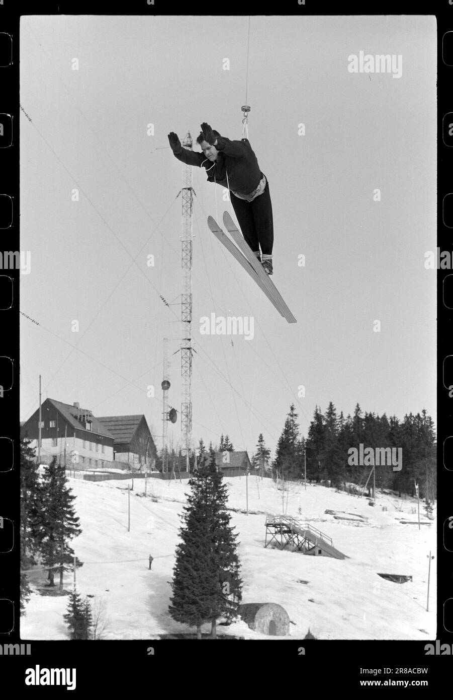 Current 18-4-1960: Record jump of 219.5 metres The incredible has ...