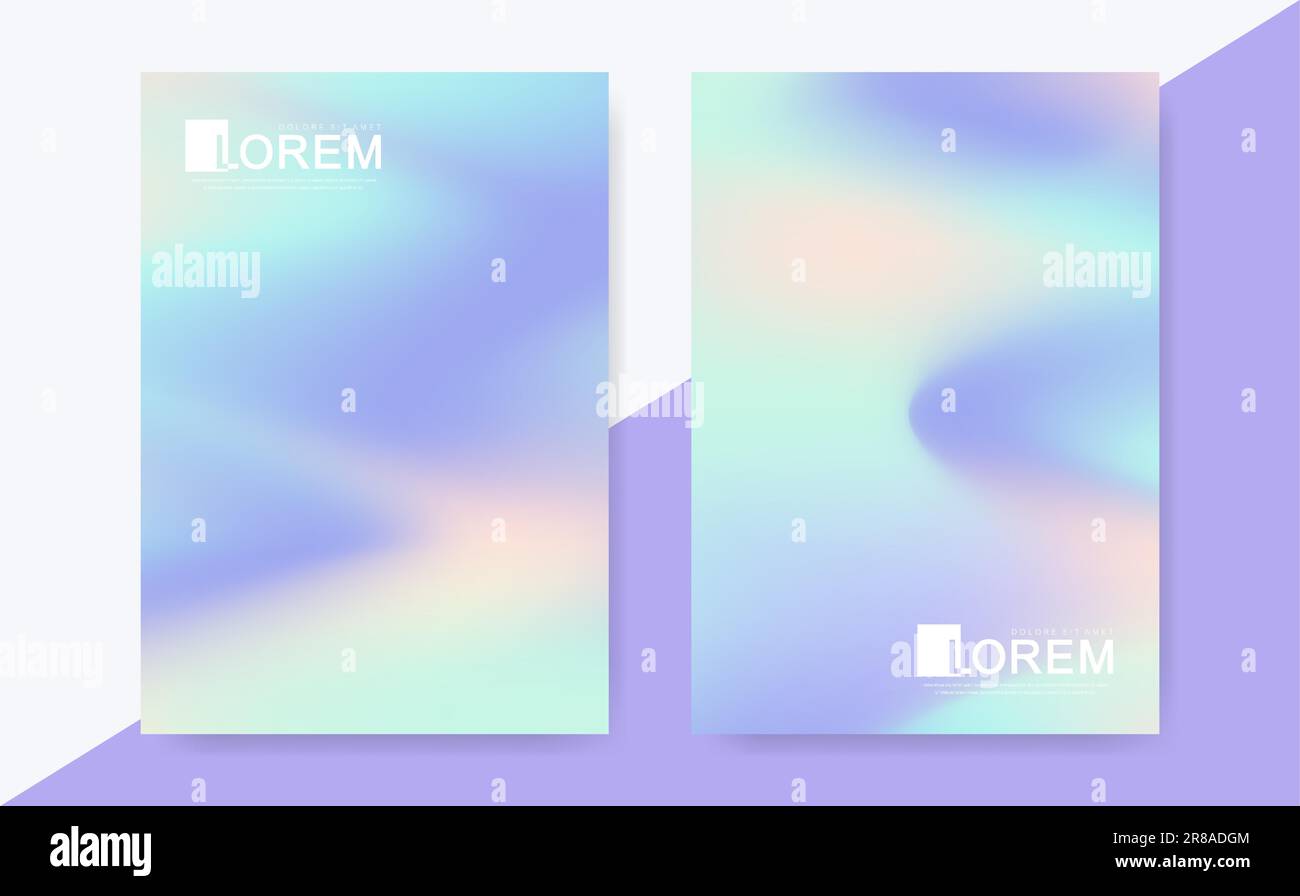 Cover design in pastel colors. Abstract sky pastel rainbow gradient ...