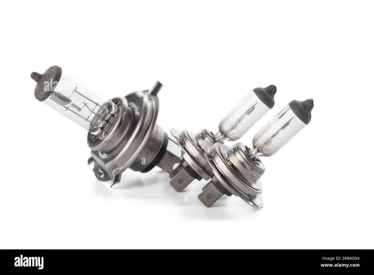 car lightbulb on white background Stock Photo - Alamy