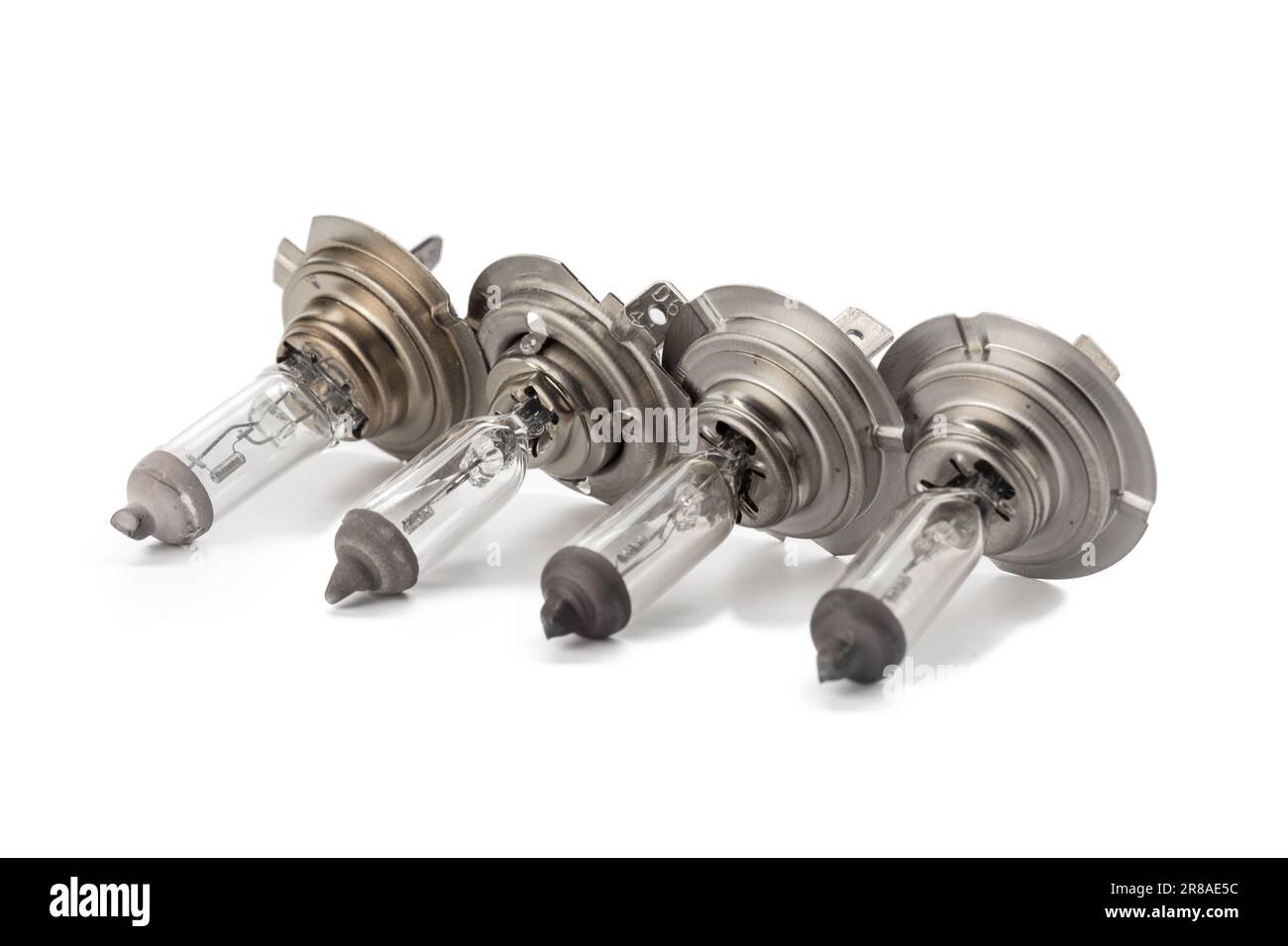 car lightbulb on white background Stock Photo - Alamy