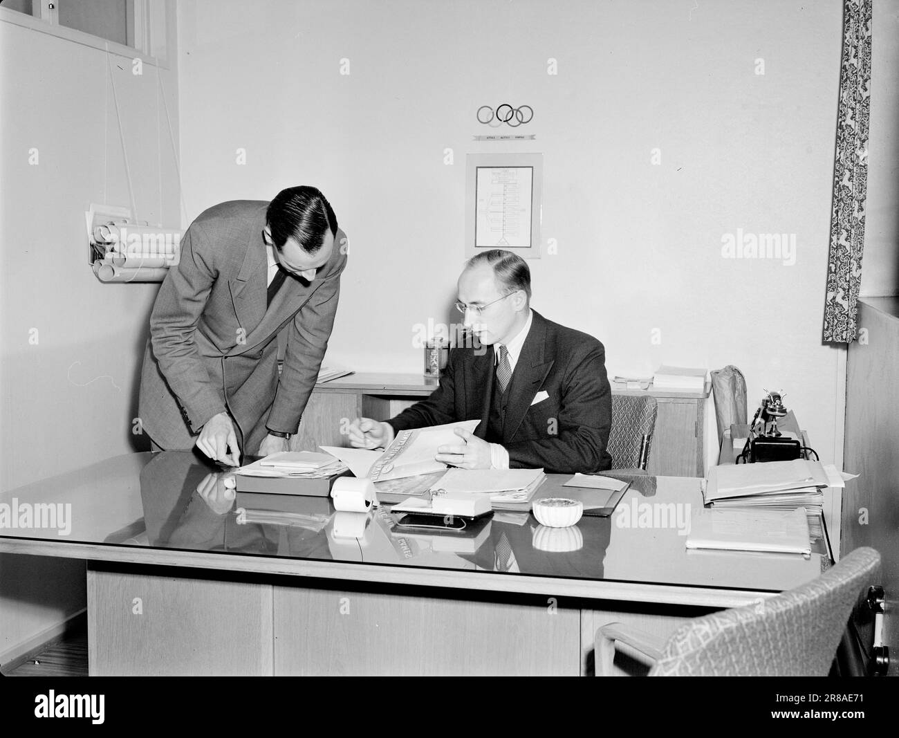 Actual 25/26- 1950: Ahead of the 1952 Olympics. The organizing ...