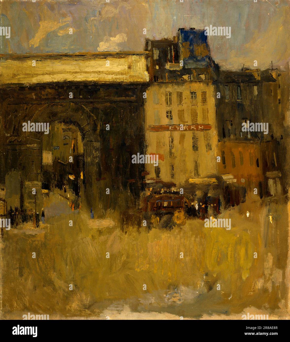 Vieilles Maisons (Paris) n.d. by Frank Edwin Scott, born Buffalo, NY ...