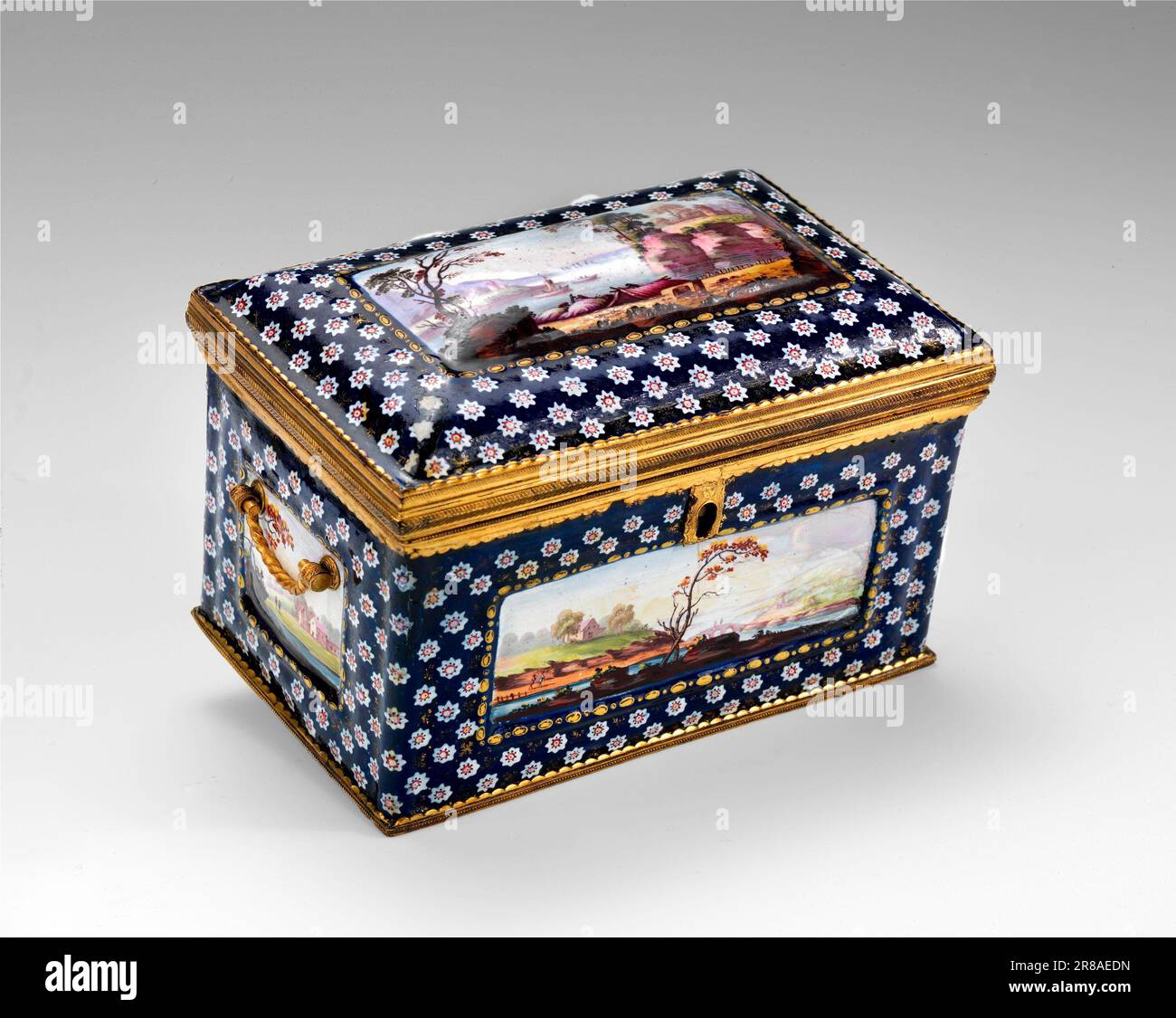 Tea Casket 1775-1825 by Unidentified Stock Photo - Alamy