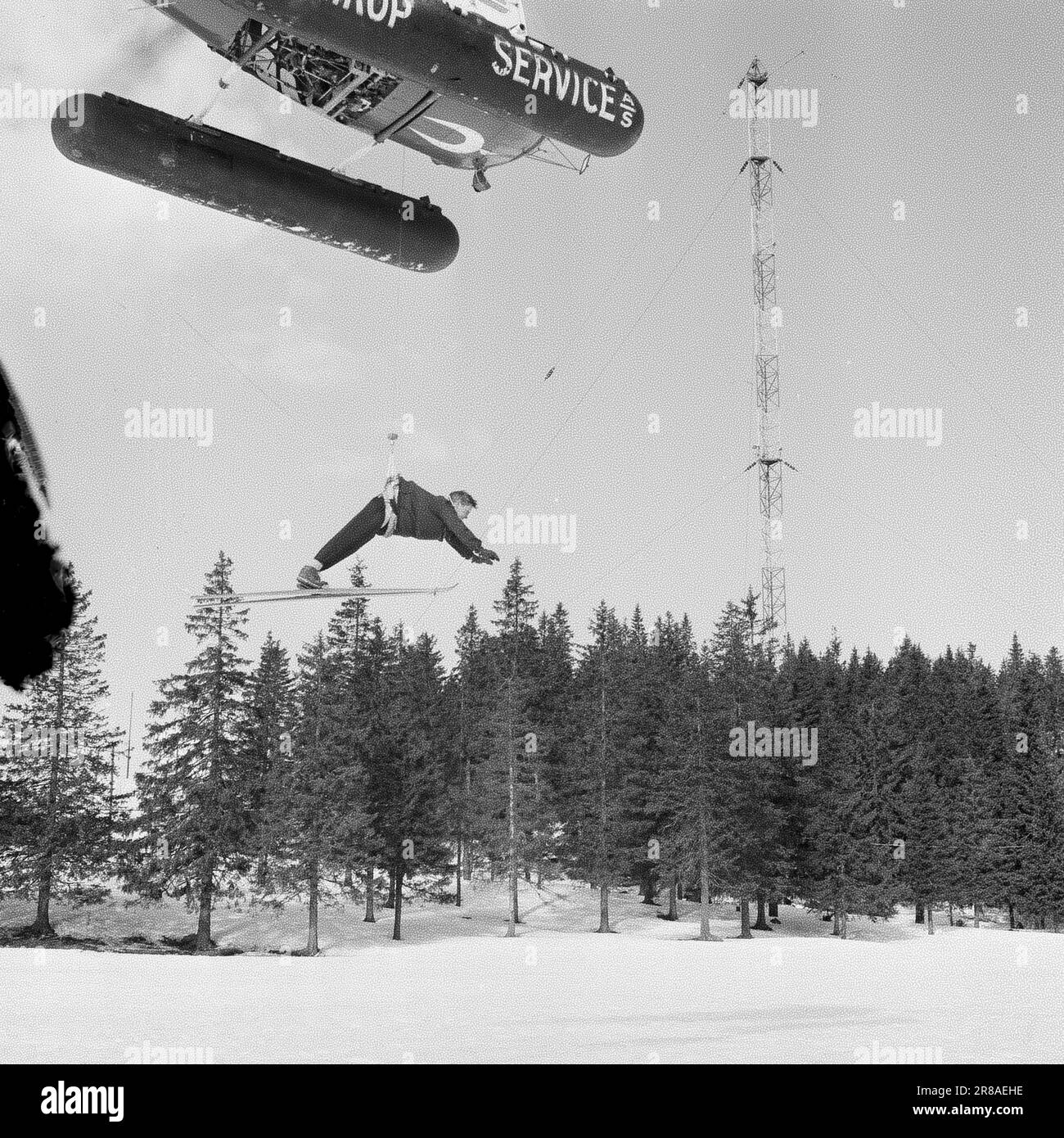 Current 18-4-1960: Record jump of 219.5 metres The incredible has ...