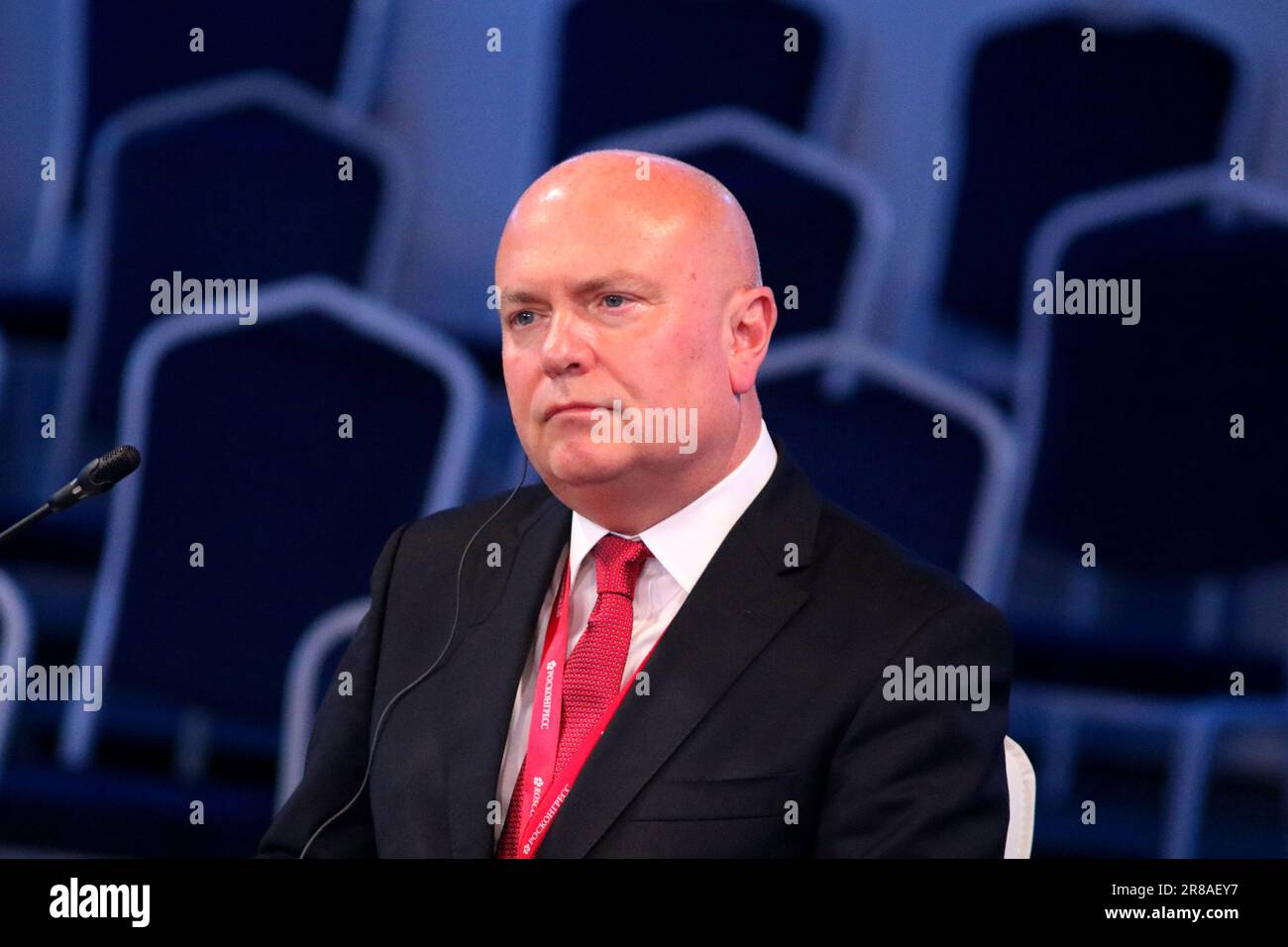 Saint Petersburg, Russia. 16th June, 2023. Michael Goddard, President ...