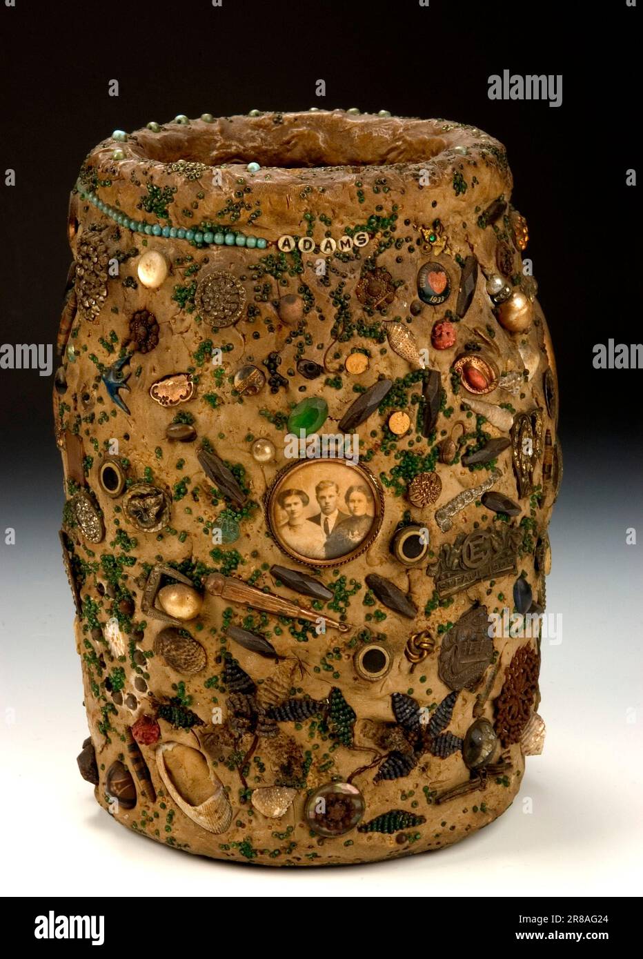 Memory Vessel with Encased Photograph after 1933 by Unidentified (American Stock Photo - Alamy