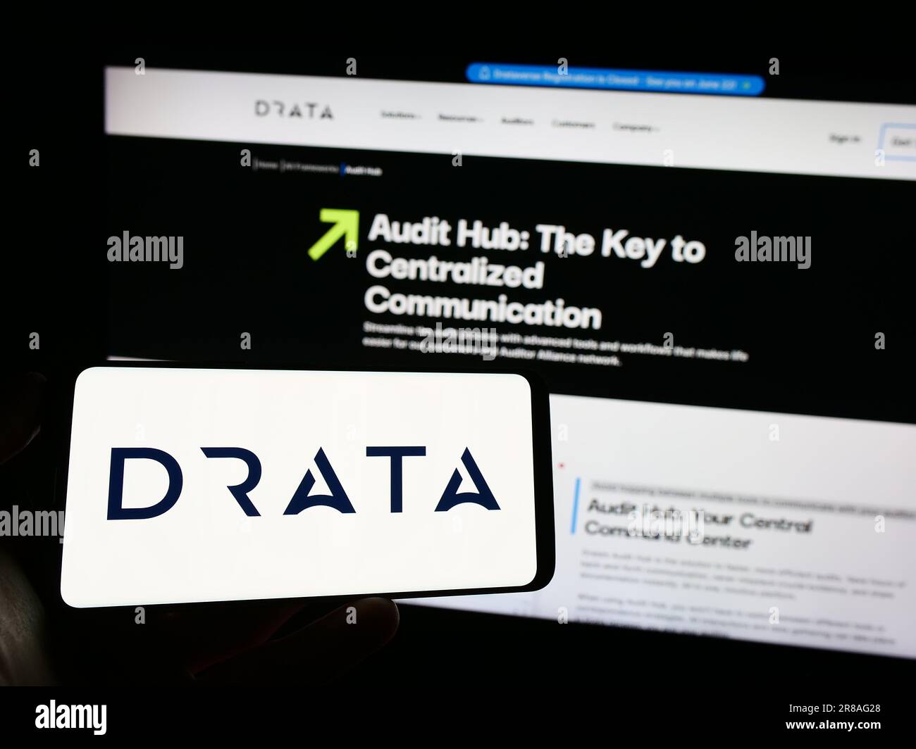 Drata logo hi-res stock photography and images - Alamy