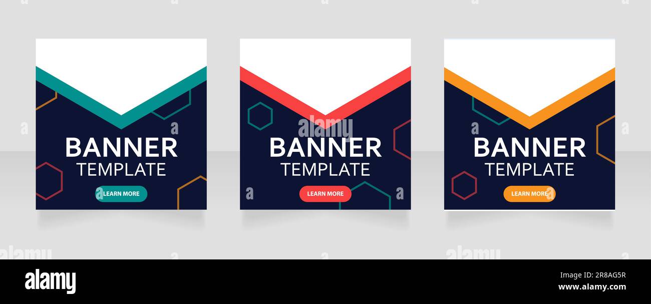 Cybersecurity course web banner design template Stock Vector Image ...