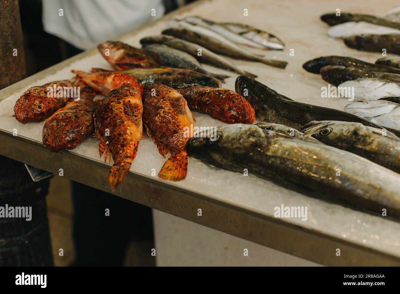 Selective focus on traditional fishing hi-res stock photography and ...